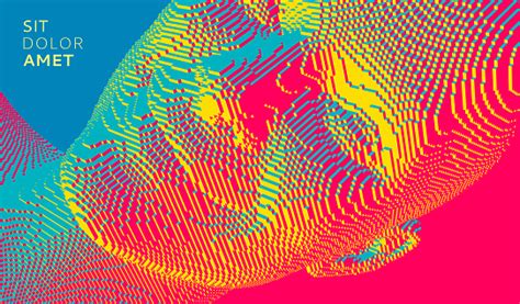 남자는 웃는다 남자는 높은 정신에있는 얼굴의 모델 사람과 감정 개념 복셀 아트3d 벡터 일러스트레이션 3차원 형태에 대한 스톡