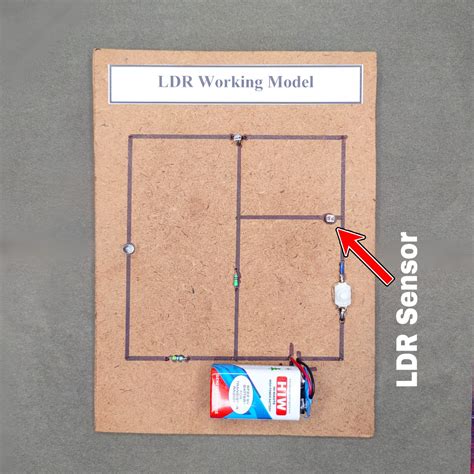 Ldr Project Working Model Day Night Sensor Circuit My Store