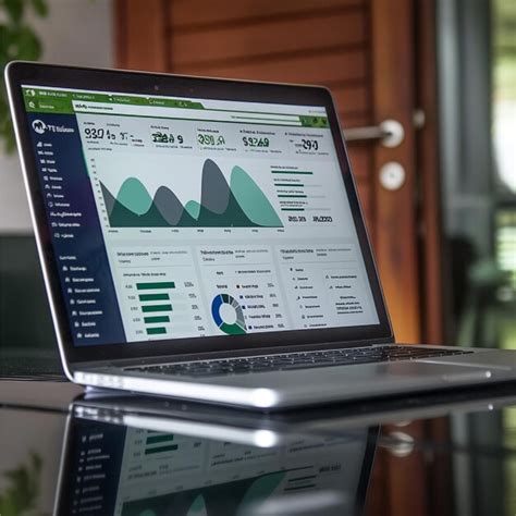 web analytics and reporting premium ai generated image