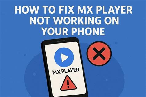 Fix The Mx Player Not Working Issue With These Top 8 Ways