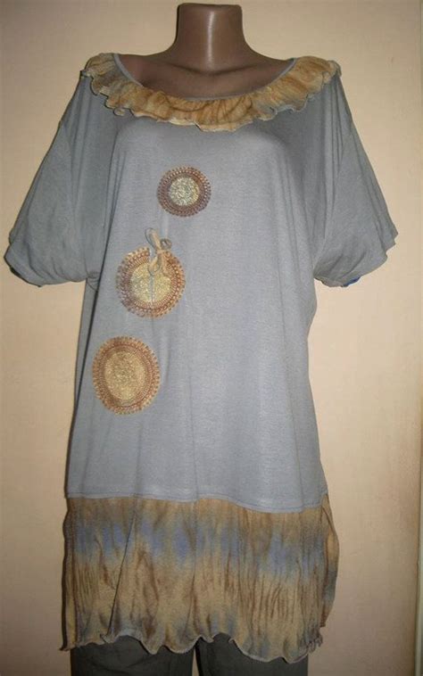 Boho Tunic Plus Size Tunic Cotton Tunic Oversized By Plusstyle £2400 Cotton Tunics Boho