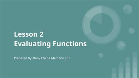 General Mathematics Evaluating Functionspptx