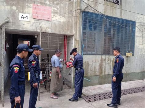 ရန်ကင်းမြို့နယ် အမှတ် ၈ ရပ်ကွက်ရှိ ရန်ကုန်မြို့တော်စည်ပင်သာယာရေးကော