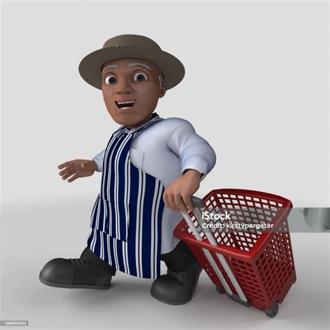 3d 만화 정육점 캐릭터 3차원 형태에 대한 스톡 사진 및 기타 이미지 3차원 형태 고기 남자 Istock