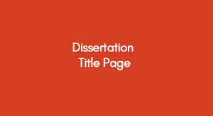 How To Create Dissertation Title Page A Beginner S Guide Download Free Examples