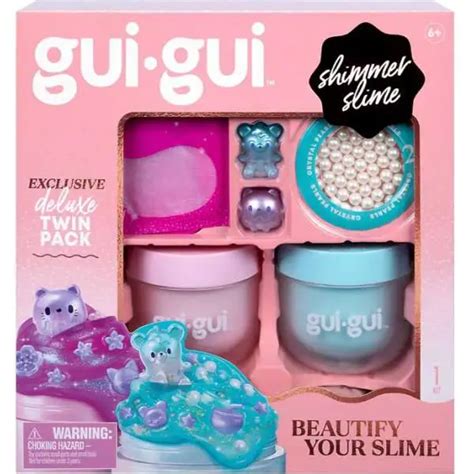 Gui Gui By Salish Slime Purple Clear Pack The Most Beautiful Slime Ever Moose Toywiz