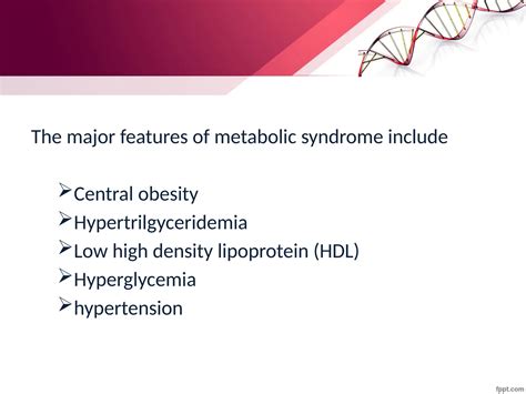 Metabolic Syndrome And Its Clinical Implications Pptx