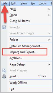 How To CSV Contacts Import Or Export In Outlook