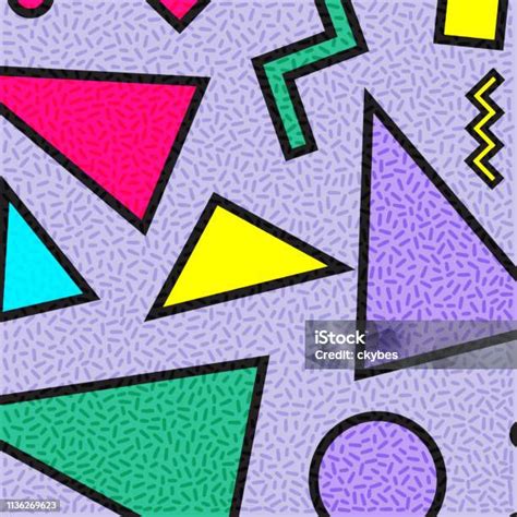 레트로 빈티지 80 또는 90 년대 패션 스타일 추상 패턴 배경입니다 섬유 직물 디자인 포장지 및 웹 사이트 배경 화면에