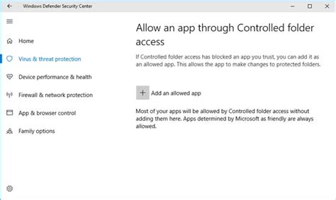 how to enable and use controlled folder access in windows 11 10