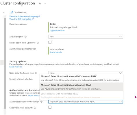 Aks Microsoft Entra Id Authentication With Azure Rbac Stack Overflow