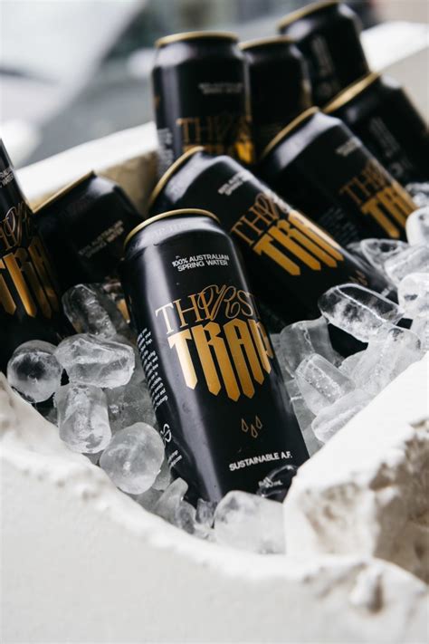 Thirst Trap Disrupts H20 With Sustainable Cans Pkn Packaging News