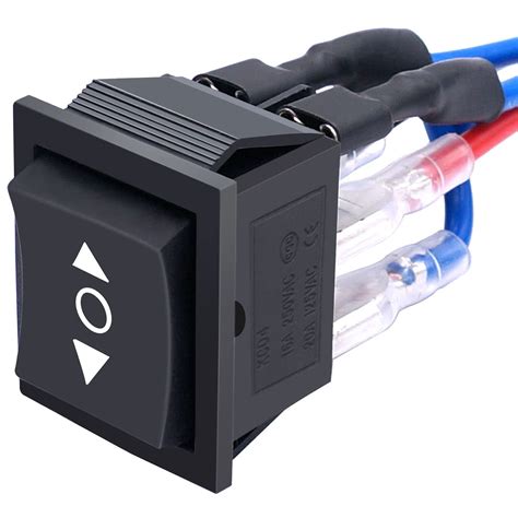 Weideer 12V Momentary Rocker Switch With Red LED India Ubuy