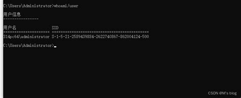 如何查看计算机的sid如何查看计算机sid Csdn博客