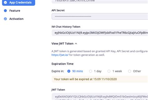 How To Create Jwt Token For Client Api And Webhooks Zoom Developer