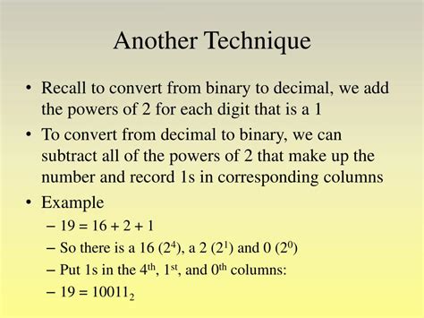 ppt the binary numbering systems powerpoint presentation free