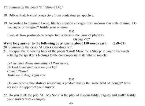 Neb Class 12 Optional English Model Question 2079 2023