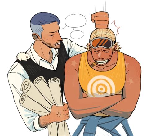 Iceburg Paulie And Tyrannosaurus One Piece Drawn By Jakkenpoy