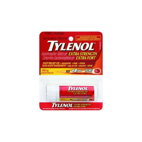 Tylenol Extra Strength 10 Tab