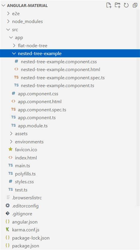 angular材质树 码农参考