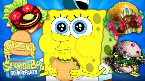 Every Krabby Patty Upgrade 🍔 Spongebob Youtube