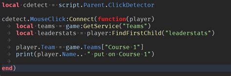 Click Detector That Changes Players Team Scripting Support Developer Forum Roblox