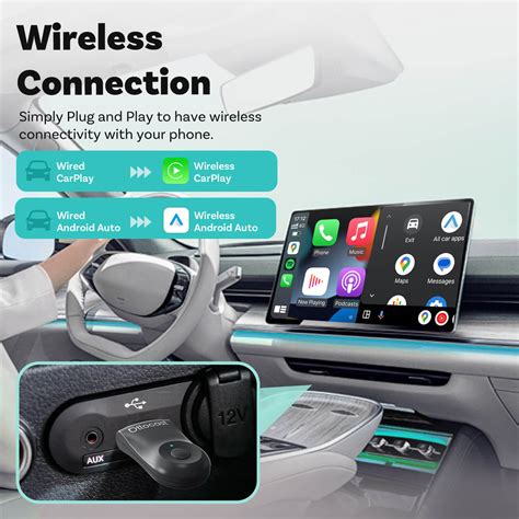 Mini Wireless Carplayandroid Auto Adapter Ottocast Mini Wireless Carplayandroid Auto Adapter Ottocast