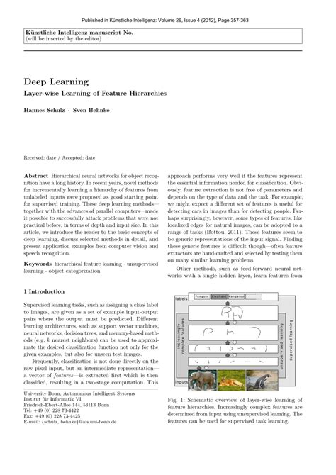 PDF Deep Learning
