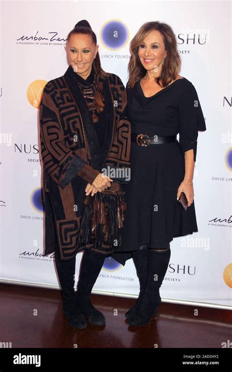 New York NY USA 3rd Dec 2019 Donna Karan And Rossana Scotto At The