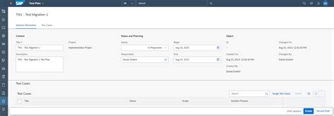 Using Test Plans In Sap Cloud Alm Sap Community