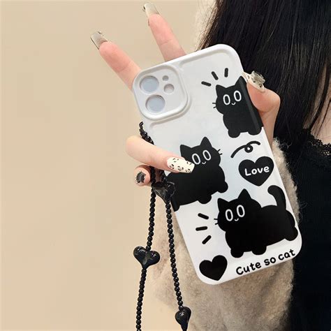 두리케이스 당일🚀갤럭시 S24 아이폰 16 제트플립 5 15 14 13 12 11 미니 프로 맥스 플러스 S 23 22 21 노트 A 32 23 키치 Y2k 스트랩 블랙