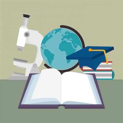 온라인 학습 및 기술 교육 프리미엄 벡터