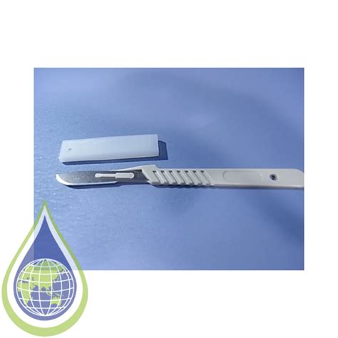 Scalpel With Blade Disposableplastic Handle Pk10