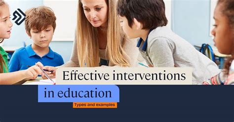 Interventions In Education Importance Types And Strategies