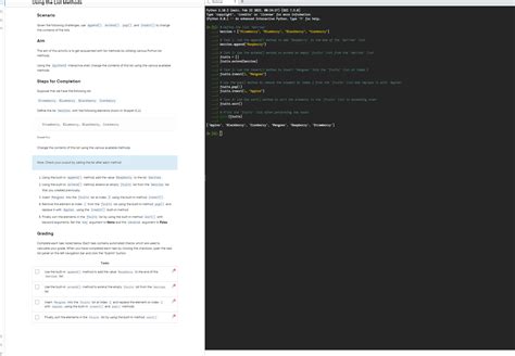 Solved Scenario Given The Following Challenges Use Append