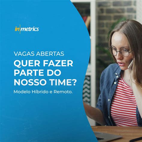 Inmetrics No Linkedin Vagas Vagasti Vagashomeoffice Homeoffice