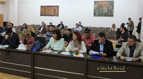 Советничката група на ВМРО ДПМНЕ Охрид бара вонредна седница на Советот • Webohrid