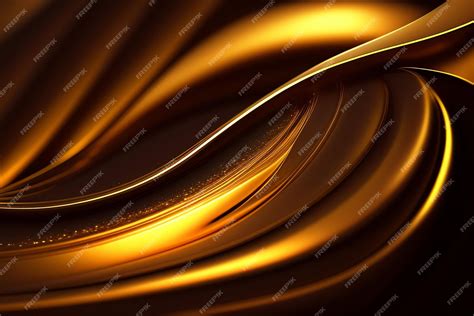 Premium Photo A Brown And Gold Background With A Black Background