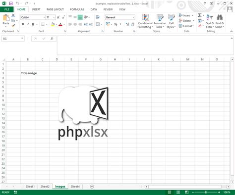 Replacevariabletext Replaces Placeholder Variables With Text Phpxlsx
