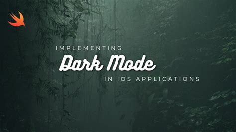 Implementing Dark Mode In Ios Apps Tdtrails