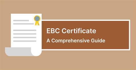 Ebc Certificate In India Benefits And Application Guide Ebc Certificate In India Benefits And Application Guide