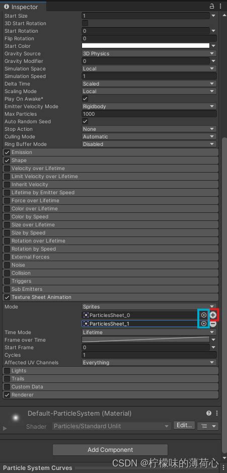 【unity2d 2022：particle system】添加烟雾粒子特效 unity烟雾粒子特效 csdn博客