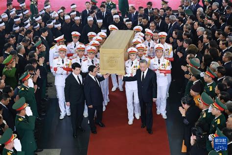 越南为已故越共中央总书记阮富仲举行国葬 新华网