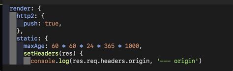 question is it possible to access the origin from setheaders · issue 145 · expressjs serve