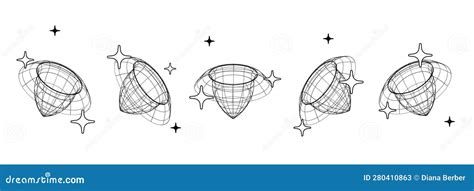 Two Models Of A Wireframe Girl In Underwear A Slim And Fat Girl The Process Of Obesity Of The