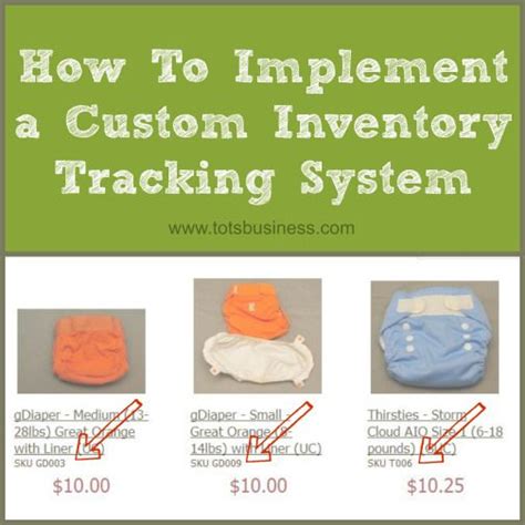 how to implement a custom inventory tracking system the business side