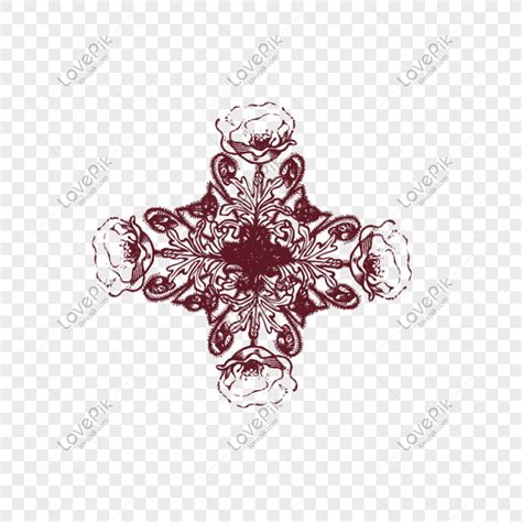 크리 에이 티브 플로랄 패턴 요소 Png 일러스트 무료 다운로드 Lovepik