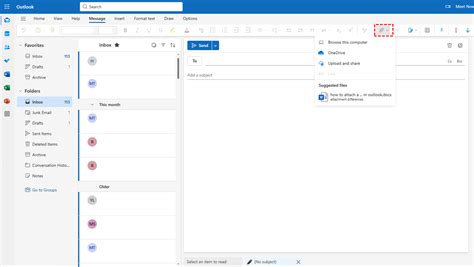 How To Attach A File In Outlook 3 Efficient Ways