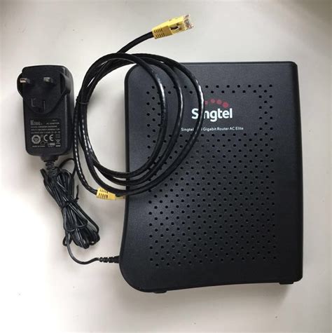 Singtel WiFi Gigabit Router Ac Elite Modem Computers Tech Parts Accessories Networking On