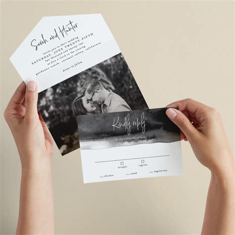 Eloquent All In One Wedding Invitations By Mansi Verma Minted